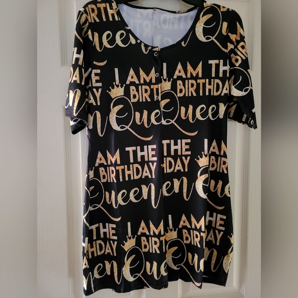 Intimates & Sleepwear | I Am The Bday Queen Onsie Xxl | Poshmark
